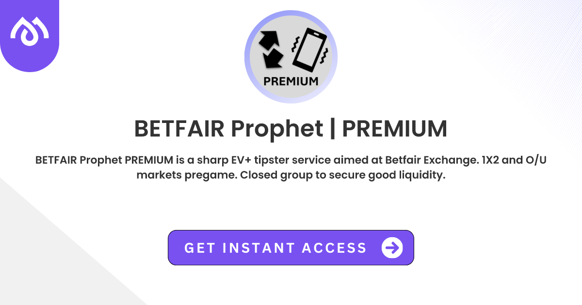 BETFAIR Prophet | PREMIUM - Subscribe now!